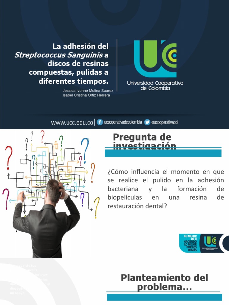 Streptococcus Sanguis y Resina | PDF | Especialidades Medicas | Bienestar