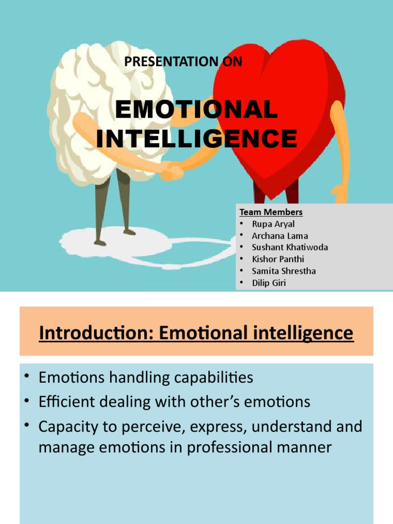 Emotional Intelligence | PDF | Emotional Intelligence | Leadership