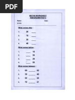 UKG GK FinalTerm Worksheet | PDF