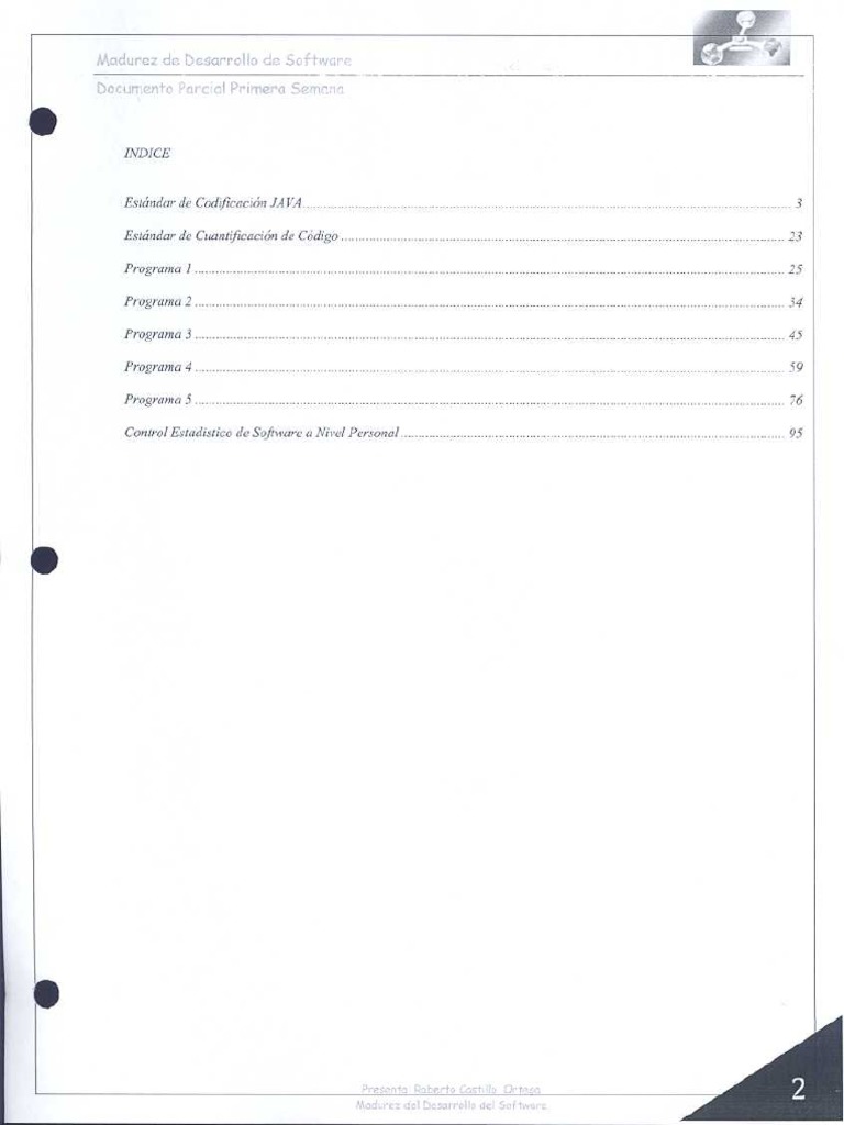 01 PSP Estandar de Codificación Java | PDF