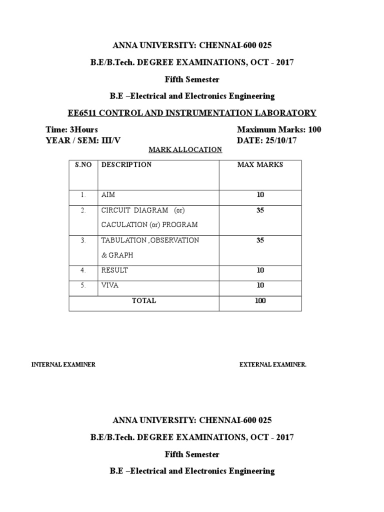Mark Allocation S.No Description Max Marks | PDF | Electronic Engineering | Electromagnetism
