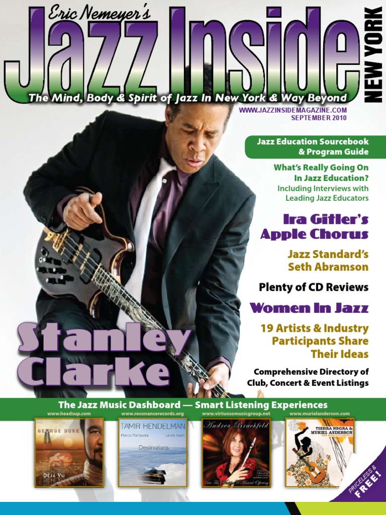 September Issue of Jazz Inside NY Magazine | PDF | Jazz | Copyright