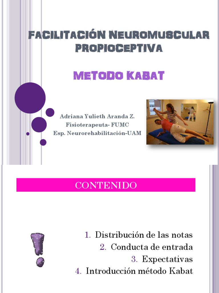 KABAT Tecnica PDF | PDF | Contracción muscular | Músculo
