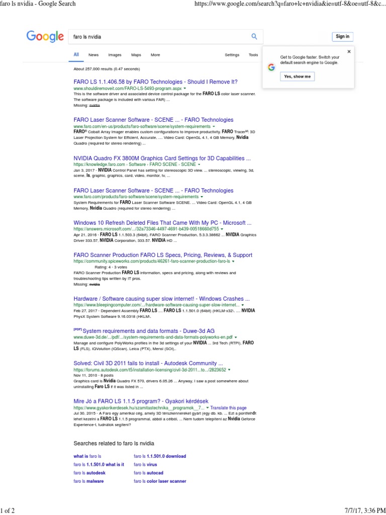 Faro Ls Nvidia - Google Search | PDF | Stereoscopy | Computer Hardware