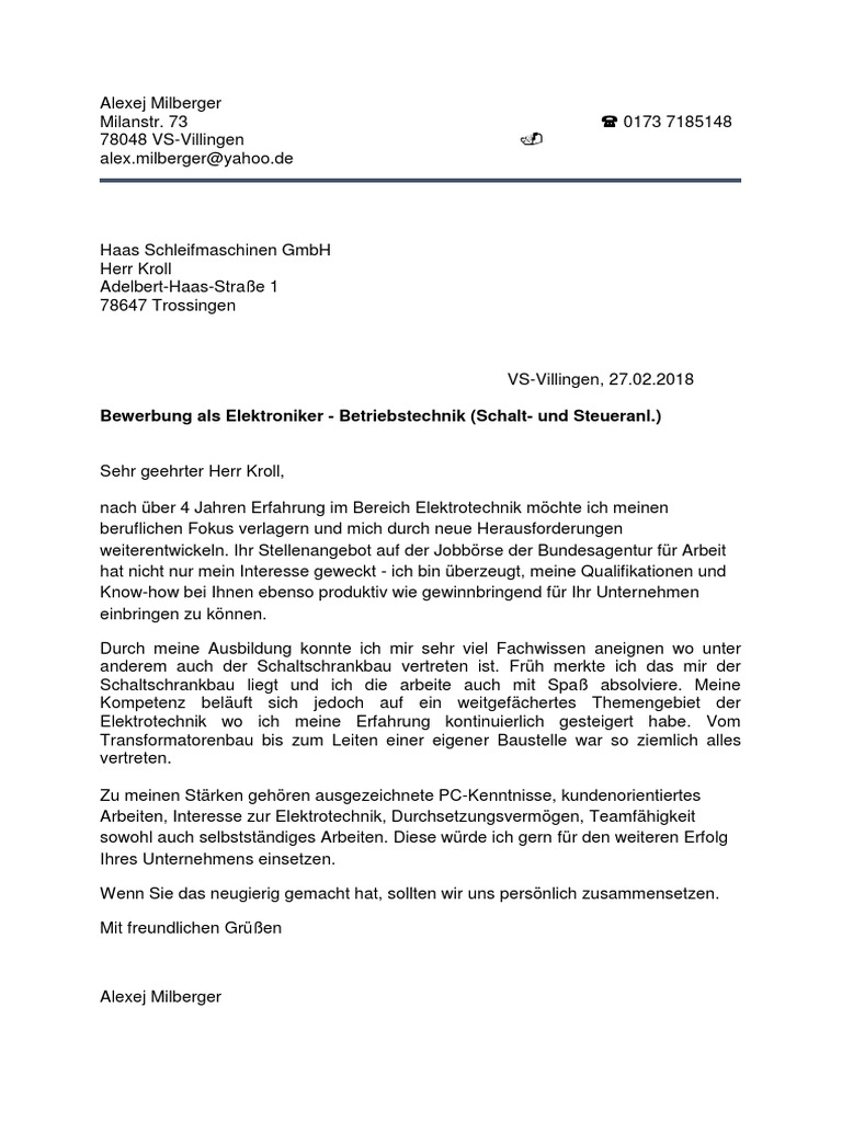 Bewerbung Copy Paste : Bewerbungsschreiben: Muster, Aufbau, Beispiele ...