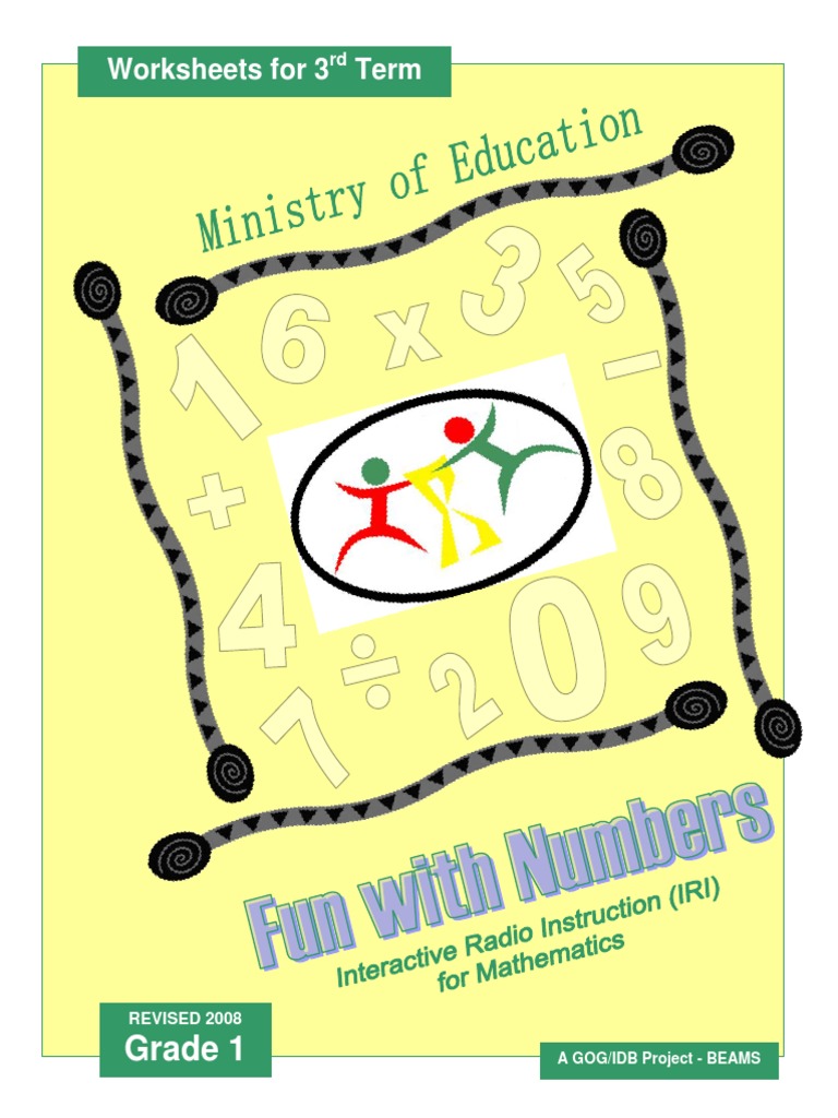 Grade 1 Term 3 Worksheets | PDF | Fruit | Teaching Mathematics