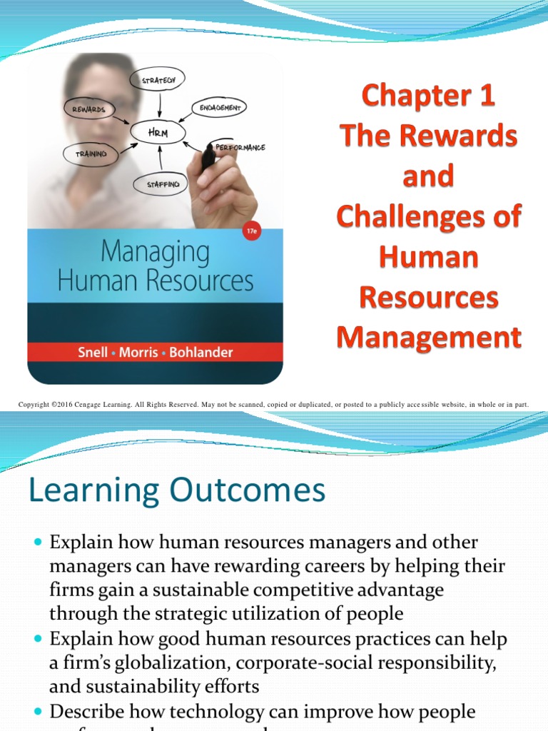 Snell 17e PPT Instructor Ch01 | PDF | Human Resource Management ...