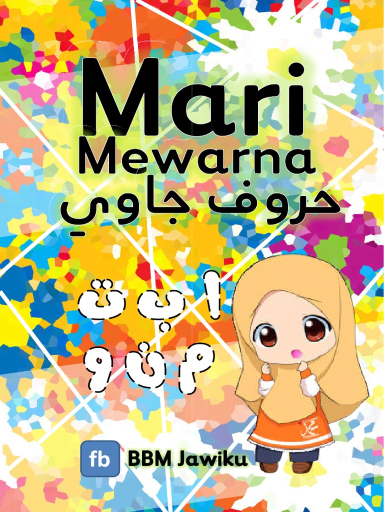 Mari Mewarna Huruf JAwi PDF | PDF | Ilmu Sosial | Gaya Hidup