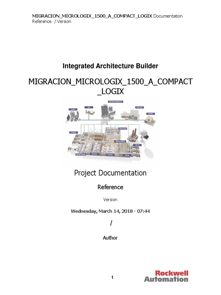 Migracion Micrologix 1500 A Compact Logix | Download Free PDF | Computer Network | Automation