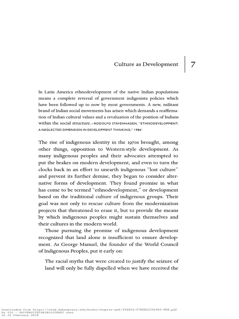 Culture Development | PDF | Ethnic Groups | Indigenous Peoples