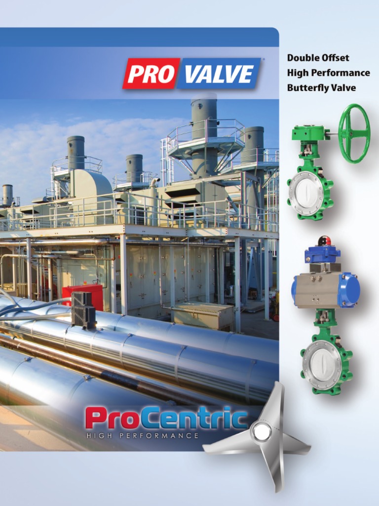 ProValve Double Offset High Performance | PDF | Valve | Bearing ...