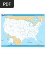 U.S. Major Bodies of Water Map | PDF