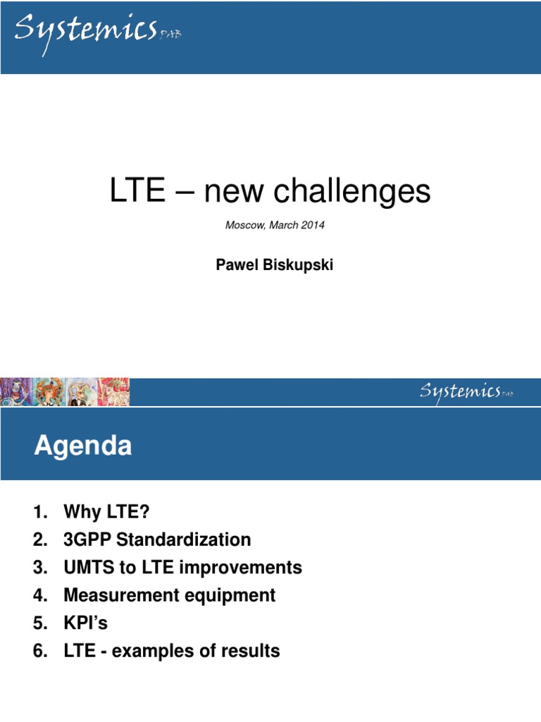 Itu-T Lte | PDF | Lte (Telecommunication) | High Speed Packet Access