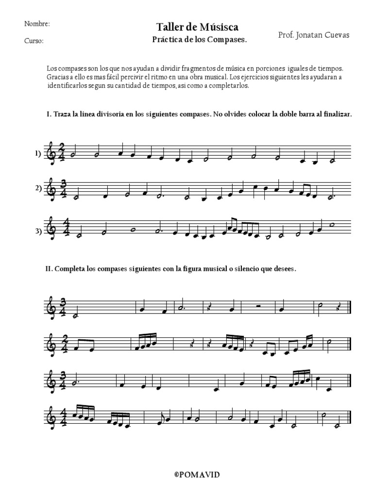 Los Compases | PDF | Las artes escénicas | Composiciones Musicales
