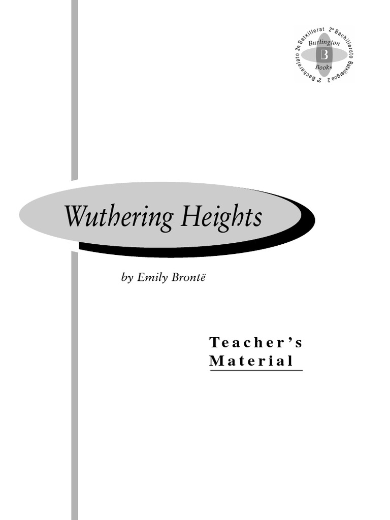 Wuthering Heights TEACHER BOOK | PDF | Heathcliff (Wuthering Heights ...
