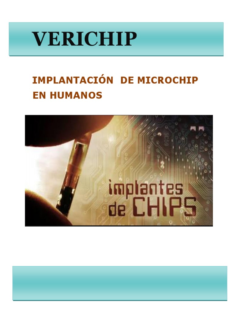 Verichip | Descargar gratis PDF | Informática y tecnología de la ...