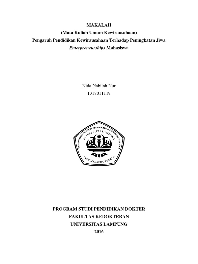 Makalah Uas Kwu | PDF