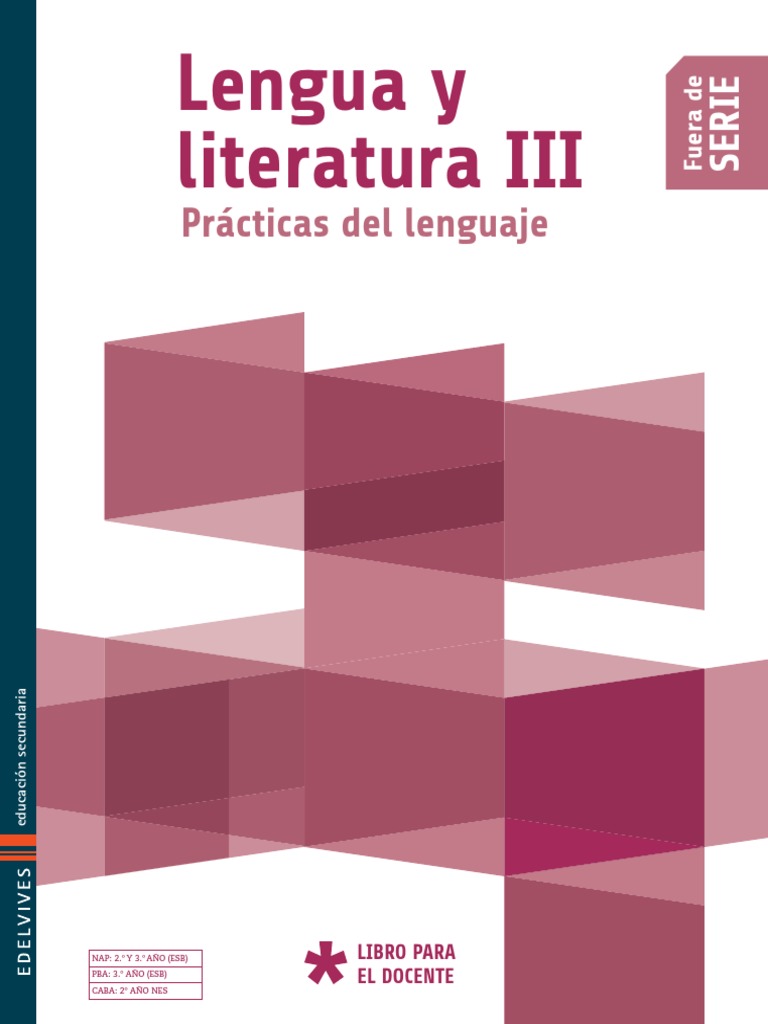 Practicas Del Lenguaje III. Eldevives | PDF | Lectura (proceso) | Poesía