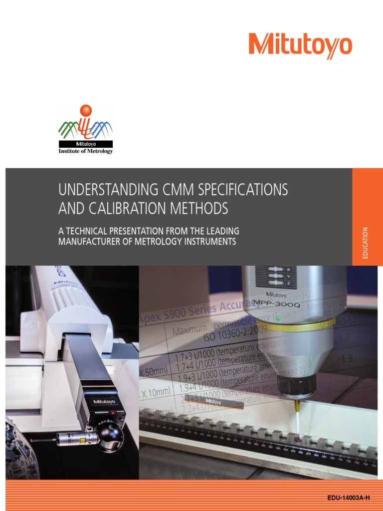 Test Cmm 2016 Hand Out Pdf Pdf Calibration Metrology