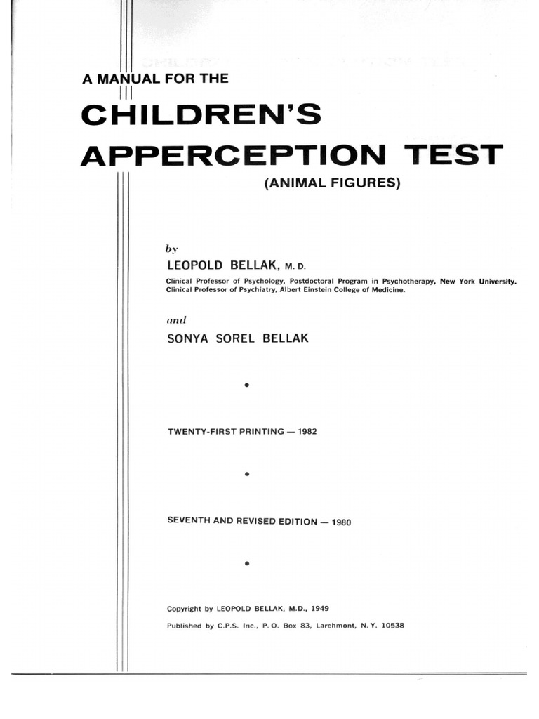 Children Apperception Test