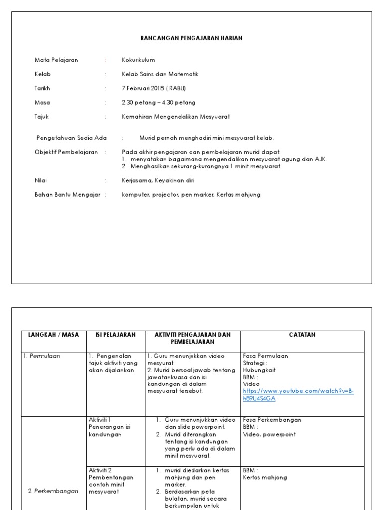 RPH Kelab Stem | PDF
