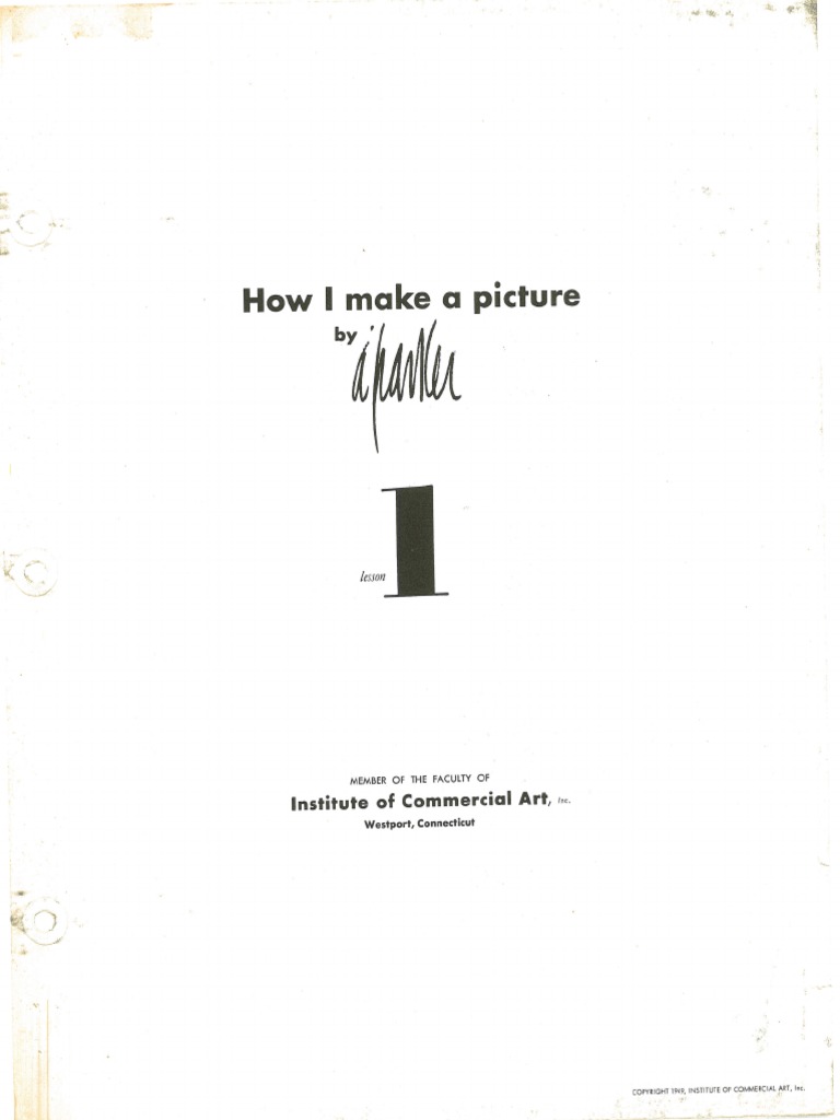 Famous Artists Advanced Program - Al Parker | PDF