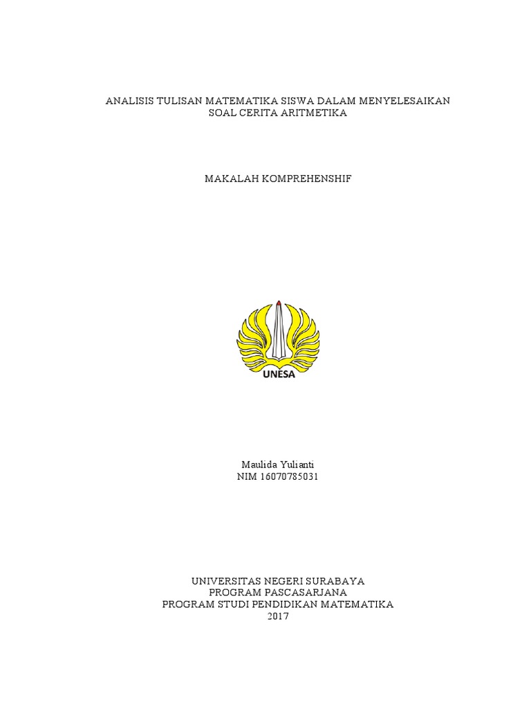 Makalah Komprehensif | PDF
