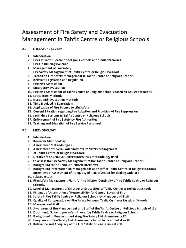 AFSE | PDF | Fire Safety | Risk Assessment