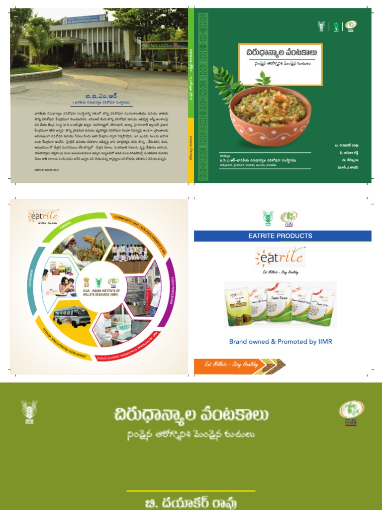 Telugu Millet Recipe Book | PDF