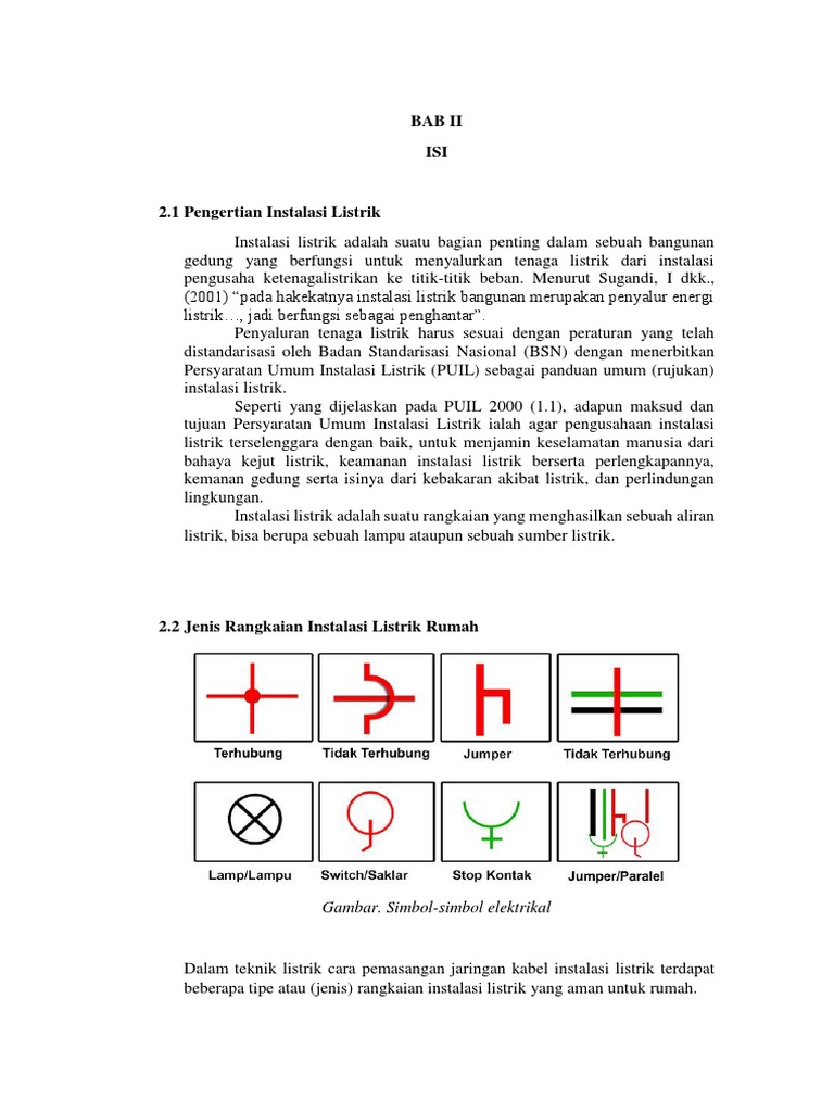 Instalasi Listrik Rumah: Pengertian dan Jenis | PDF | Teknologi & Rekayasa