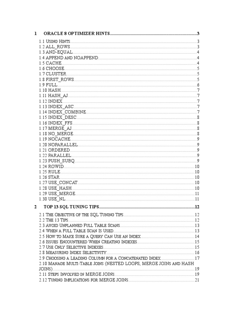 Oracle DBA | PDF | Database Index | Oracle Database