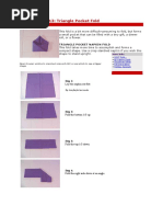 Steps in Making A Druggist or Pharmacy Fold PDF Version PDF | PDF ...