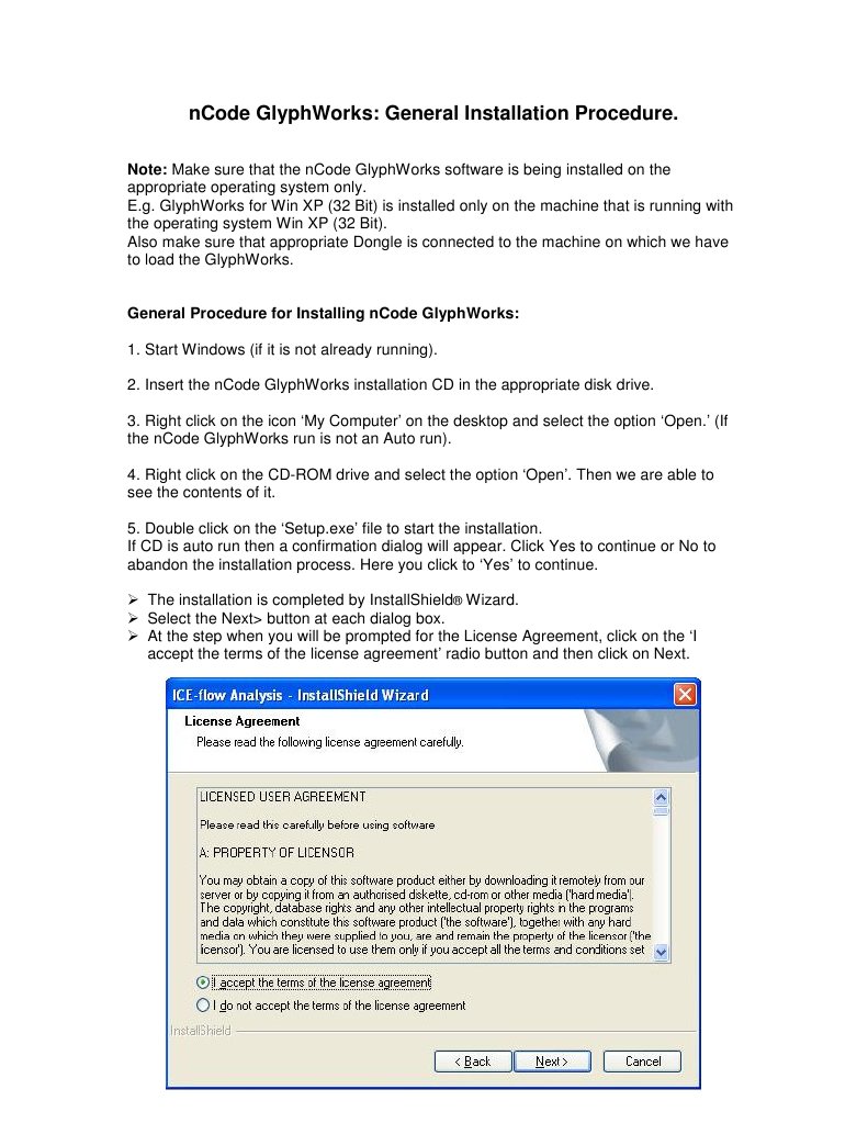 Ncode Glyphworks: General Installation Procedure | PDF | Icon (Computing) | Directory (Computing)