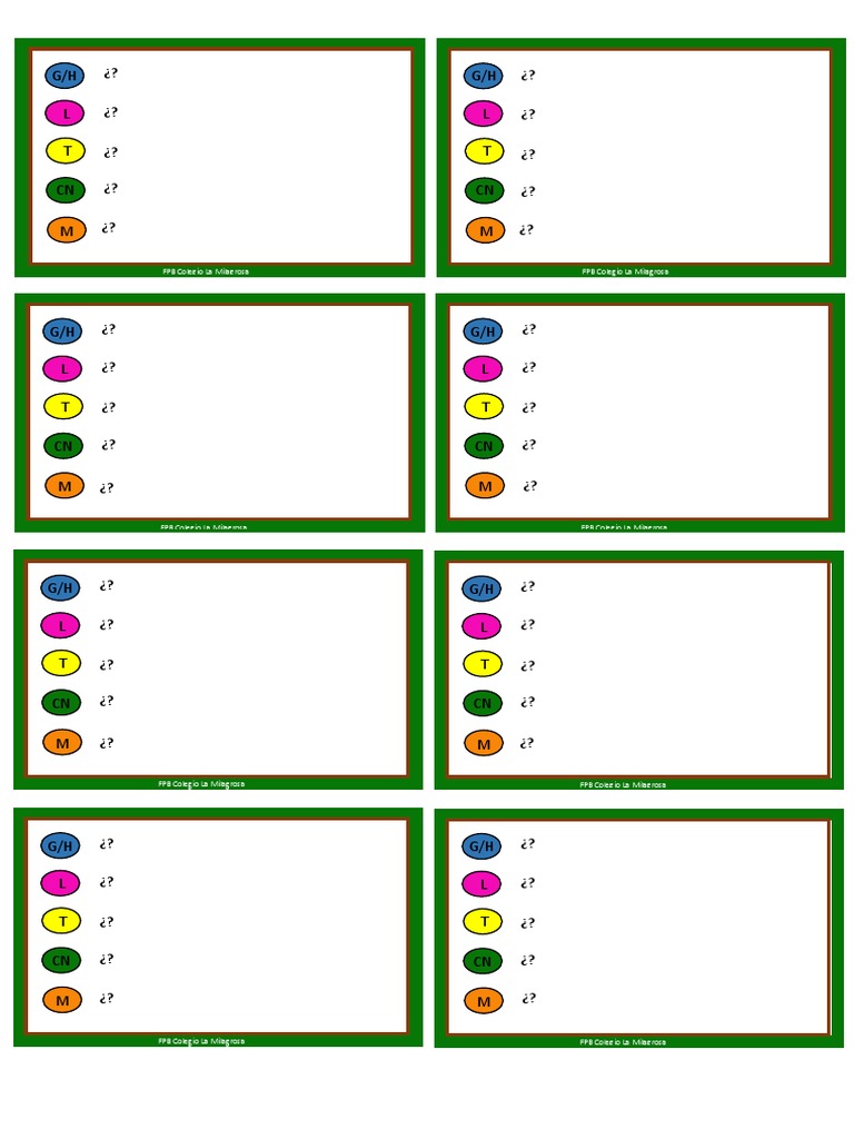 Trivial - Plantilla P y R | PDF