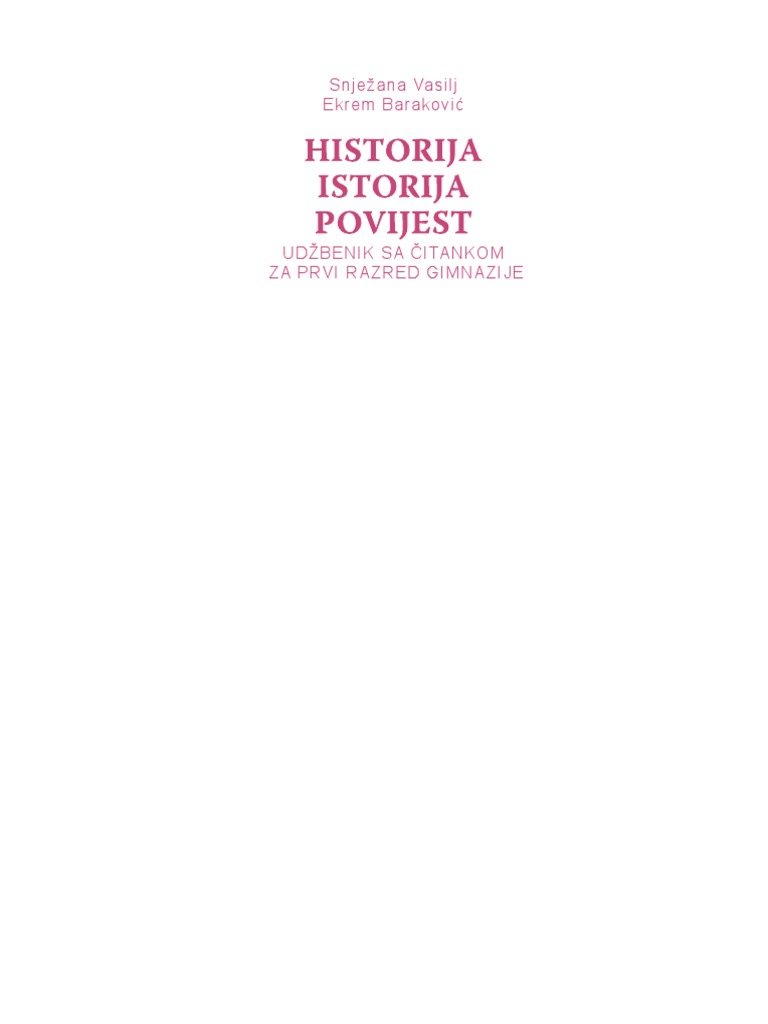 Historija I PDF | PDF