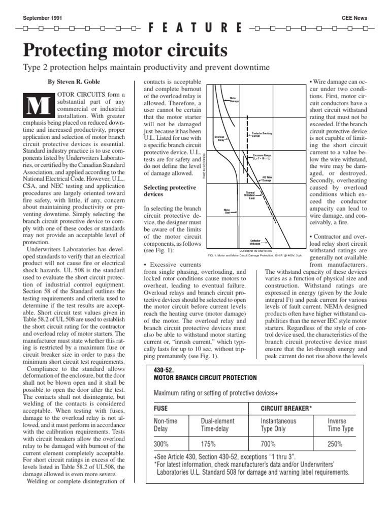 Type -2 Coordination | Fuse (Electrical) | Relay