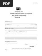 Primary Leaving Certificate | PDF