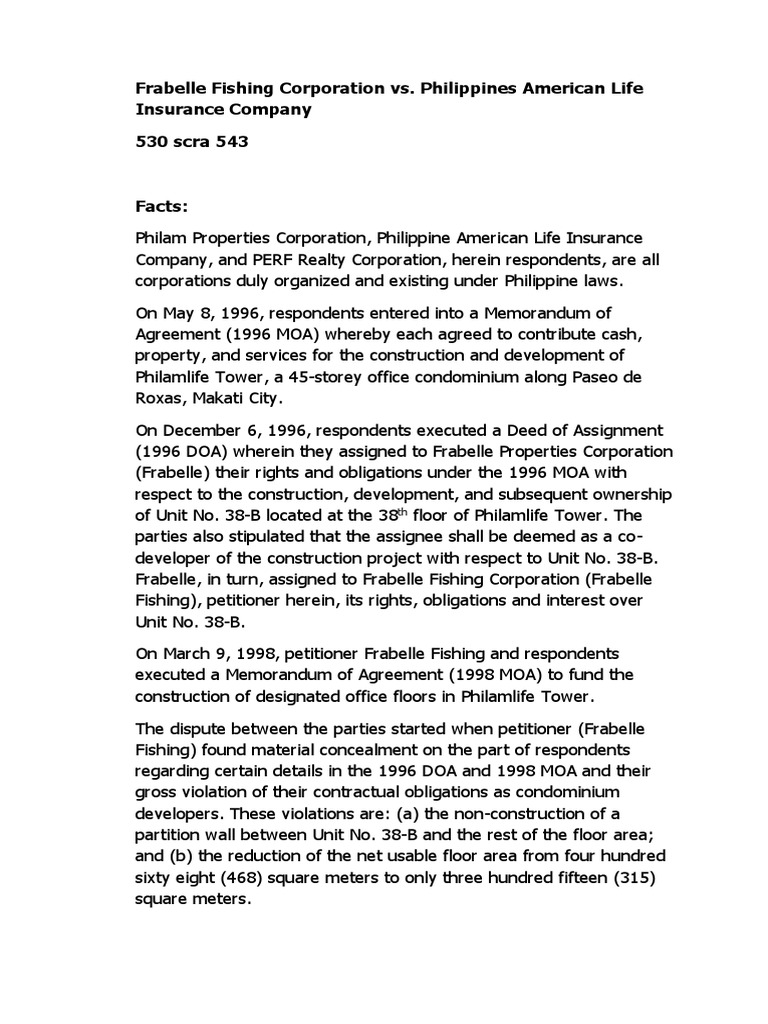 Frabelle Fishing Corporation Vs | PDF | Arbitration | Complaint