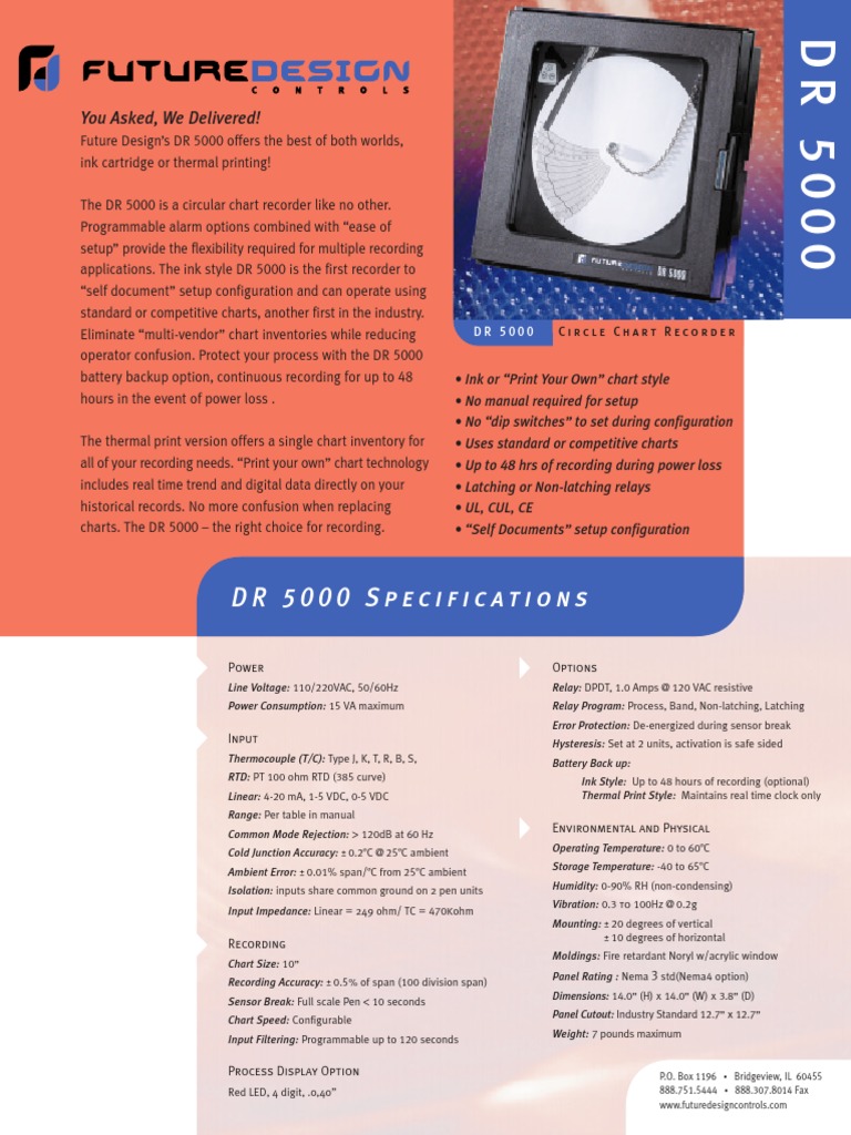 DR 5000 Specifications: You Asked, We Delivered! | PDF | Relay ...