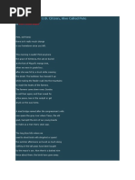 The Will Poem | PDF