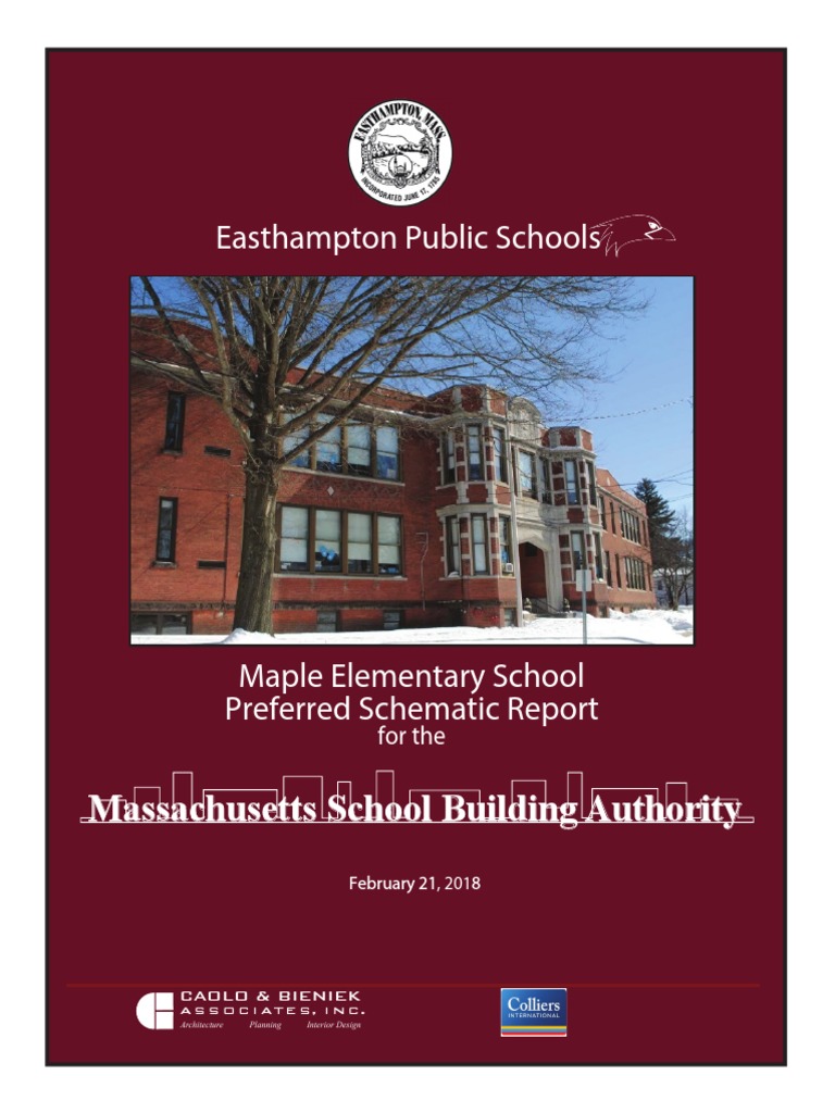 Easthampton School Building Committee Preferred Schematic Report MSBA ...
