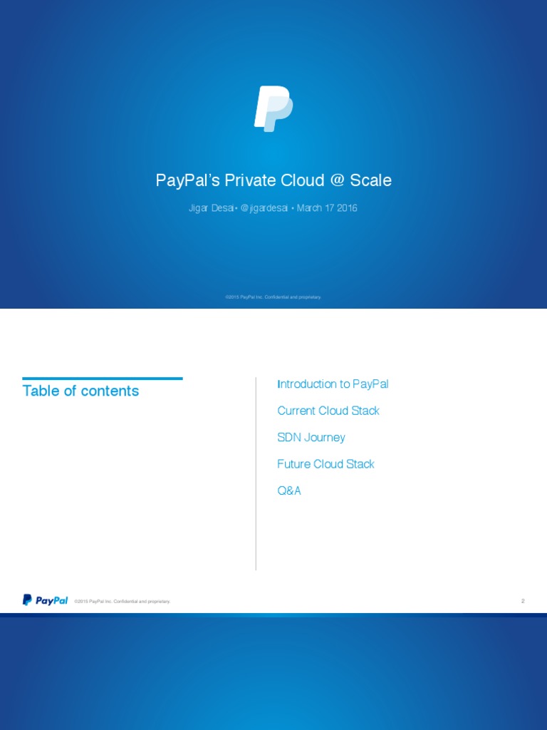 Paypal - Imp | PDF | Open Stack | Cloud Computing