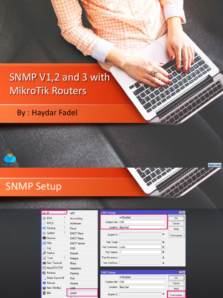 SNMP Configuration On MikroTik | PDF