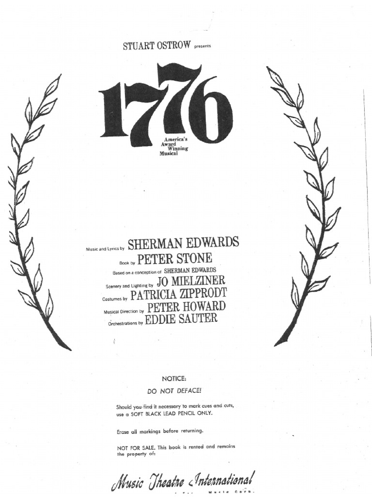 1776 Score (60s) | PDF