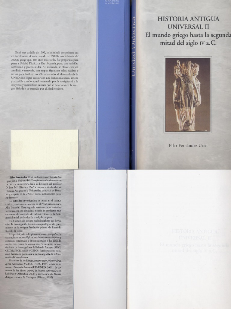 Historia Antigua Universal II Griego | PDF