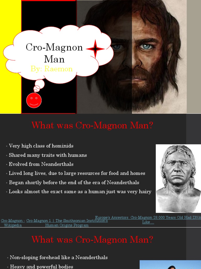 Cro-Magnon Man-Part 8-Raemon | PDF | Neanderthal | Human Evolution