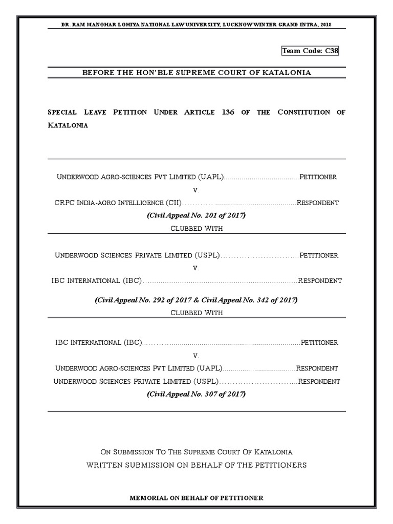 Cover Page | Arbitration | Supreme Courts