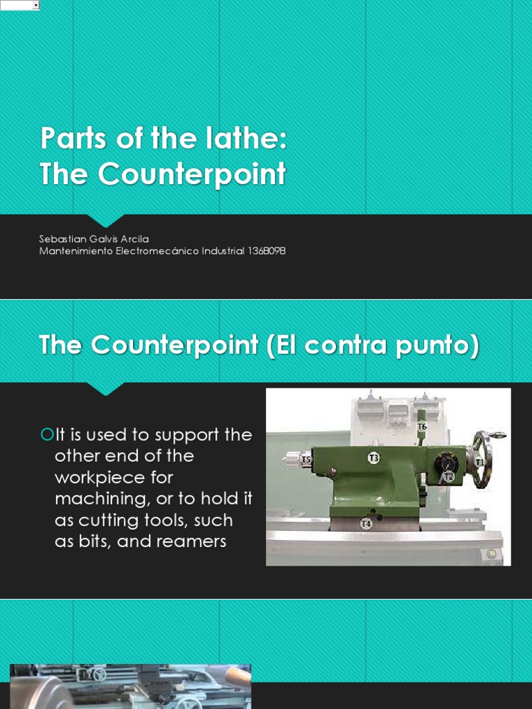 Parts of The Lathe: The Counterpoint: Sebastian Galvis Arcila ...