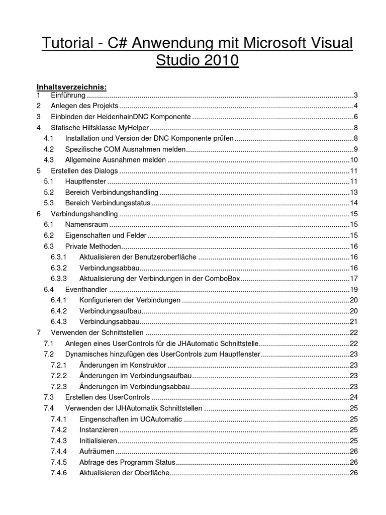 Tutorial CSharp | PDF