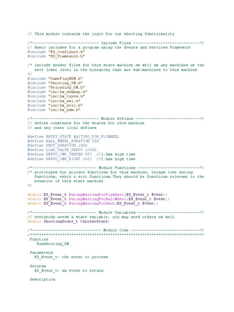 Shootingc | Download Free PDF | Subroutine | Parameter (Computer Programming)
